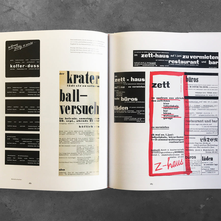 Max Bill: Typography. Advertising. Book Design – Standards Manual