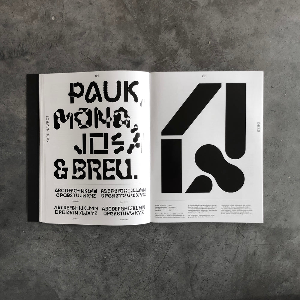 Neue Schriften. New Typefaces. Positions and Perspectives – Standards ...